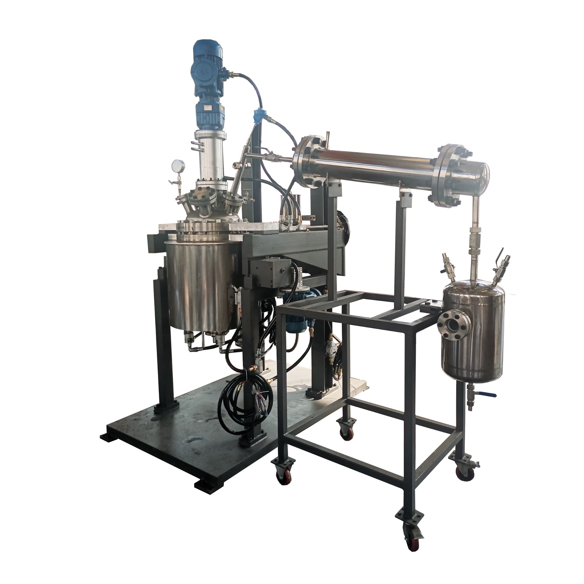 stainless steel jacket reactor for polymer synthetic mateiral research